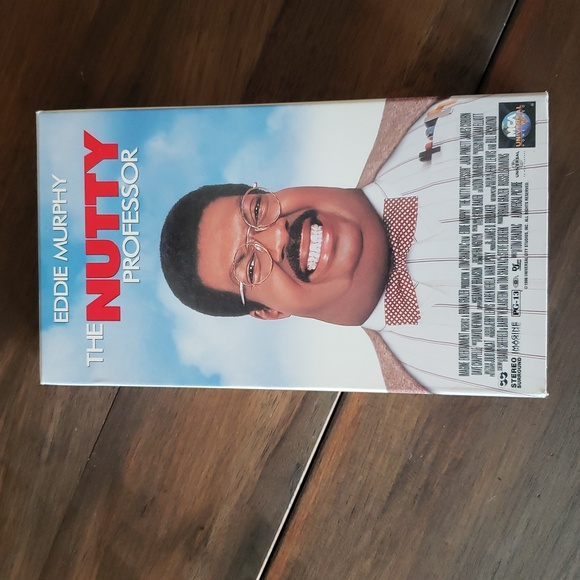 Media | The Nutty Professor Vhs Tape Movie Eddie Murphy | Poshmark